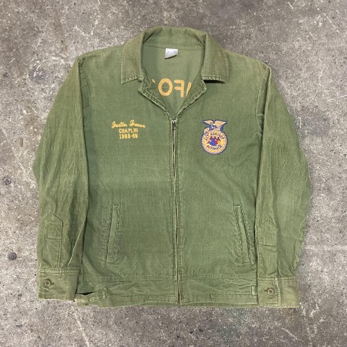 FFA Jacket Act Against Automatic Green Vintage Rare Size L JP | eBay