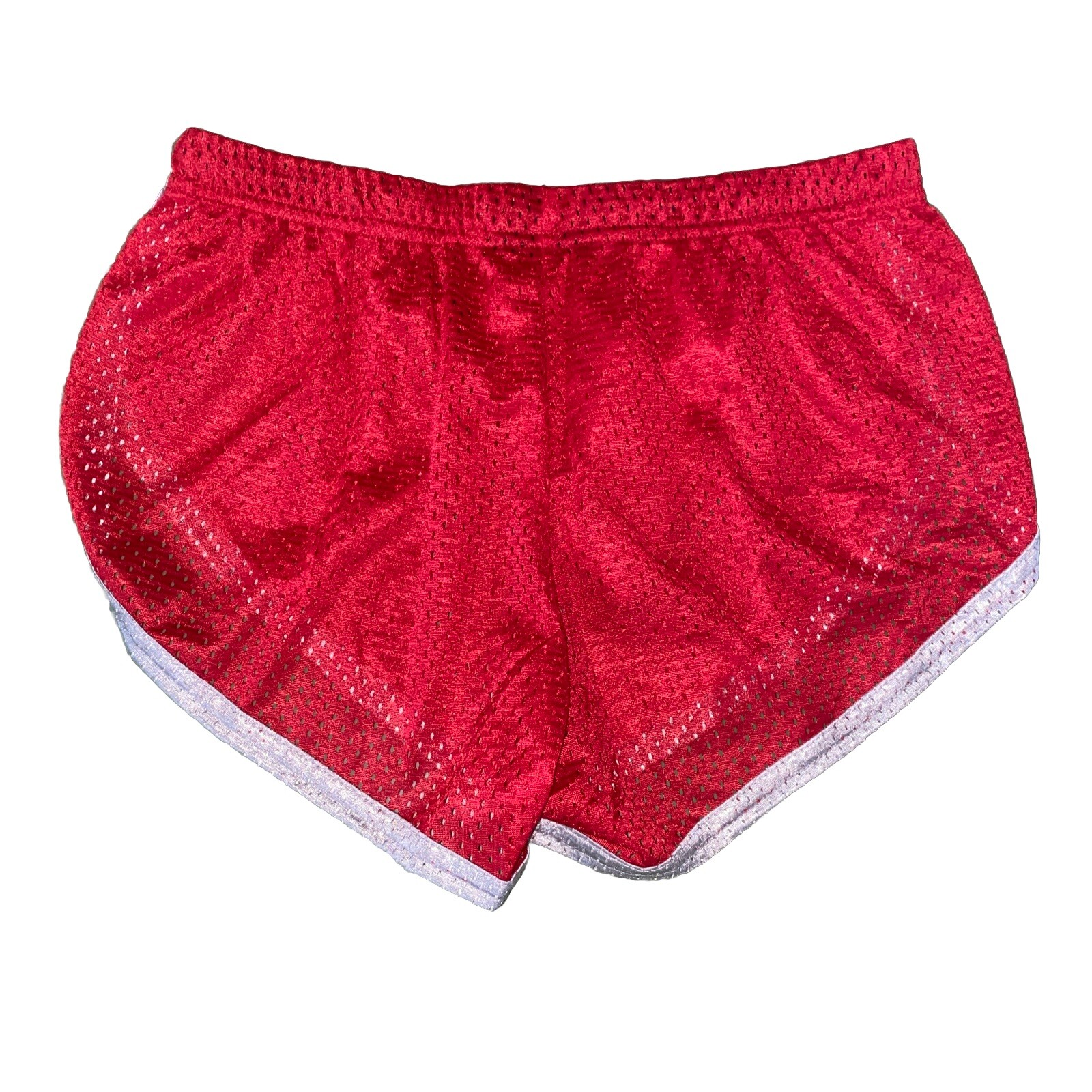 Vintage N2N Bodywear Jersey Net Mesh Shorts With Inner Pouch Red Size ...