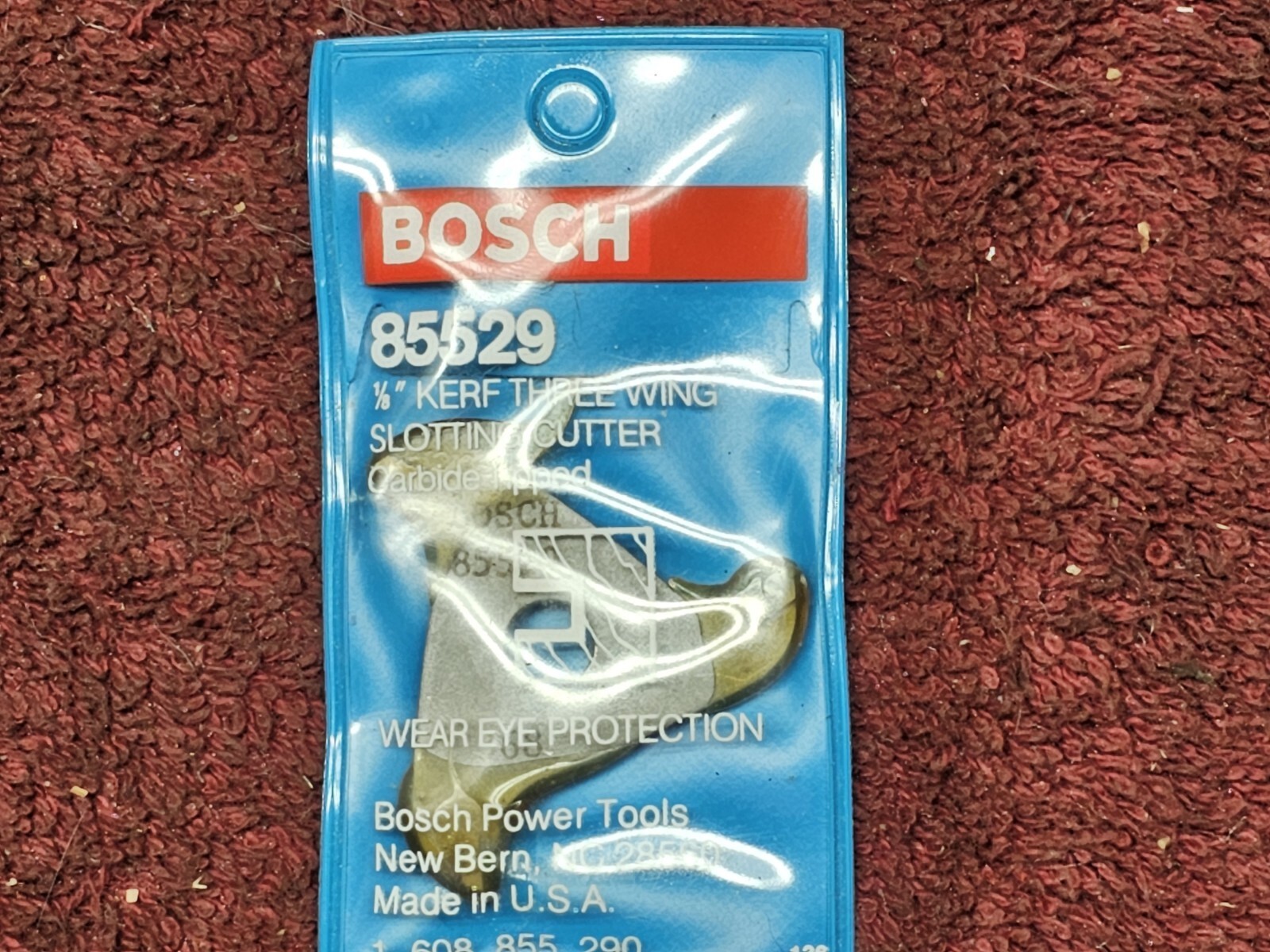 Bosch 85529 1/8" Kerf 3 Wing Slotting Cutter Router Bit | eBay