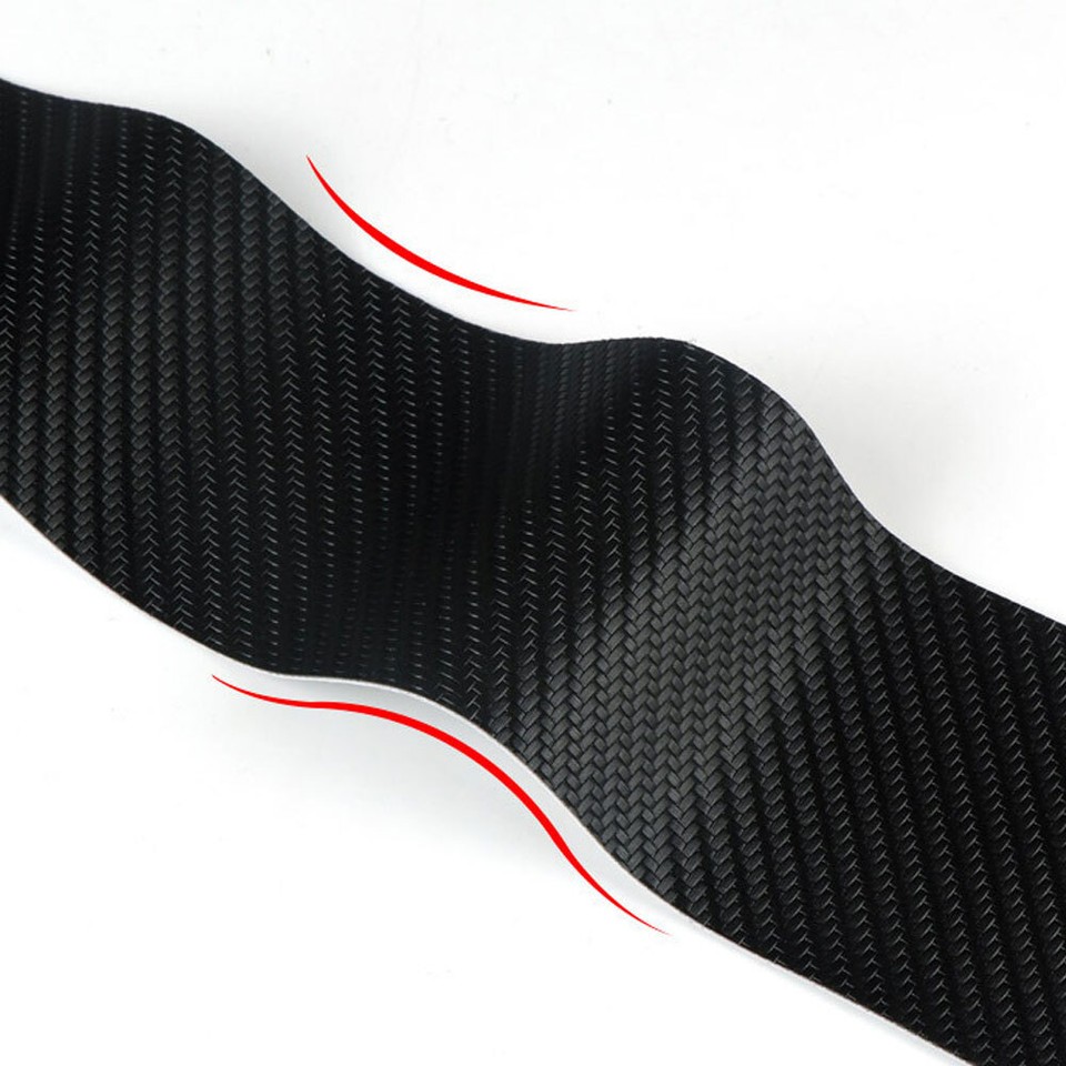 4Pcs Car Door Plate Sill Scuff Guard Sticker Anti-Scratch Protector ...