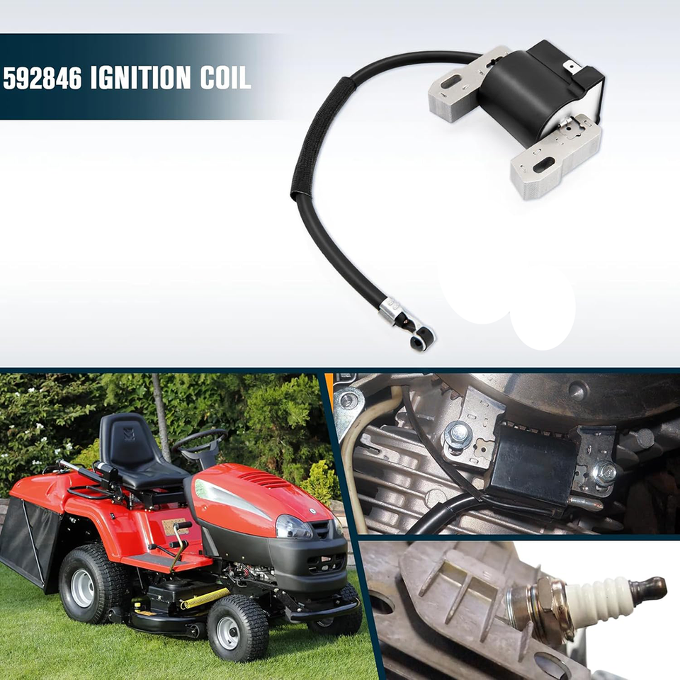 2x Ignition Coil For Briggs & Stratton Intek V-Twin 18-22HP Engine ...