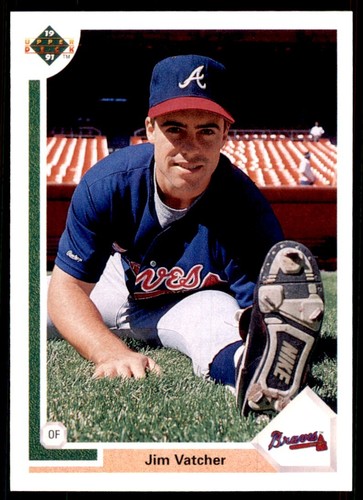 1991 Upper Deck Jim Vatcher Baseball Cards #604 | eBay