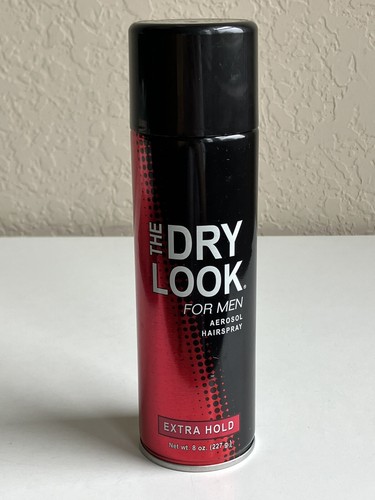 The Dry Look for Men Aerosol Hairspray Extra Hold 8 oz Discontinue New ...