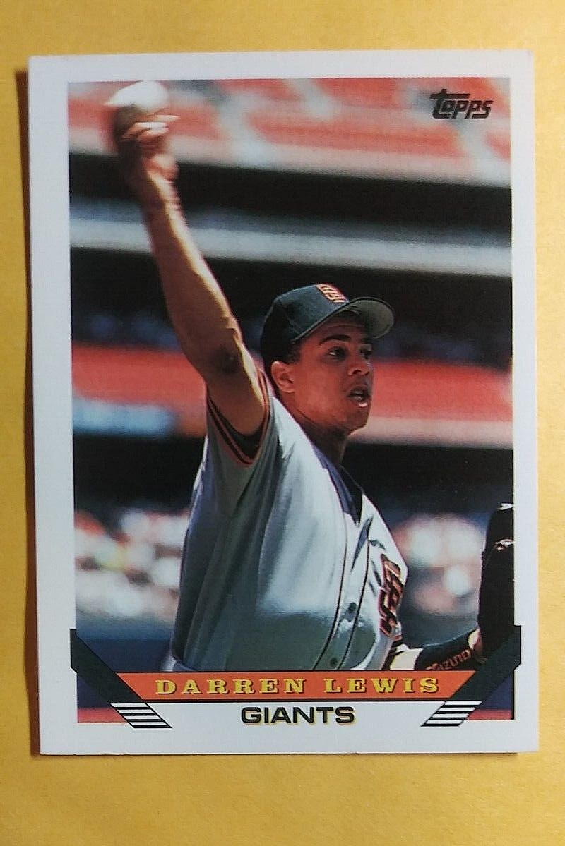 1993 Topps - #176 Darren Lewis for sale online | eBay