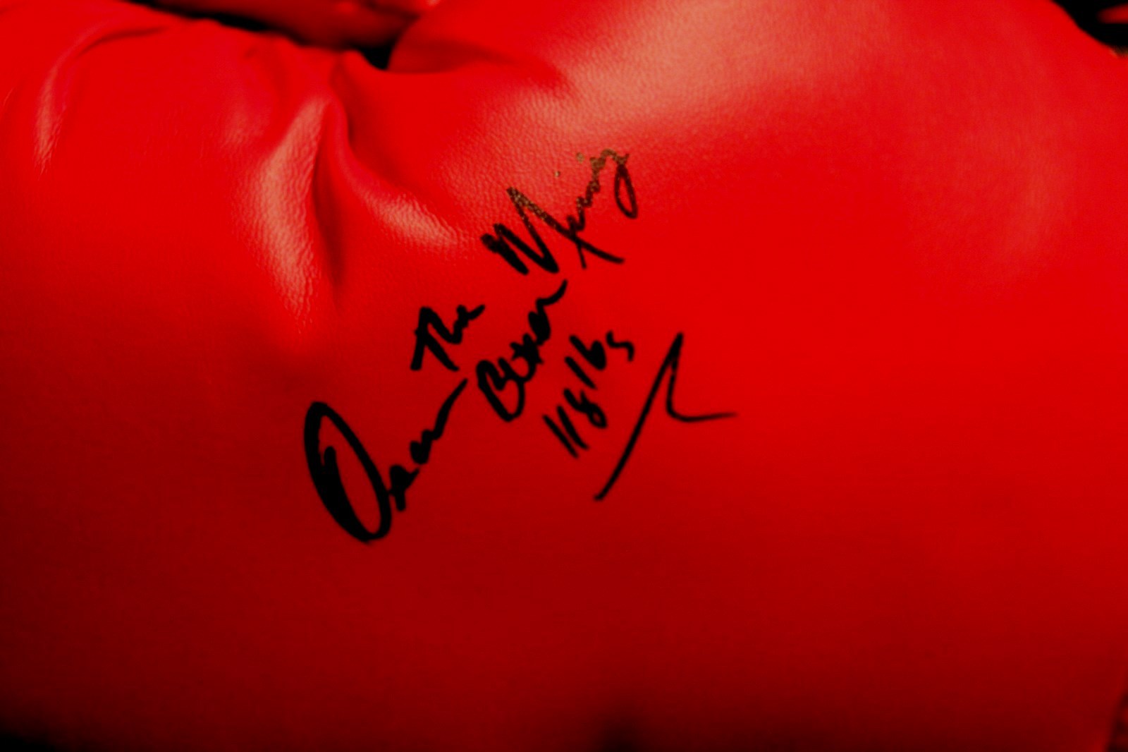 OSCAR THE BOXER MUNIZ AUTOGRAPHED SIGNED EVERLAST BOXING GLOVE | eBay