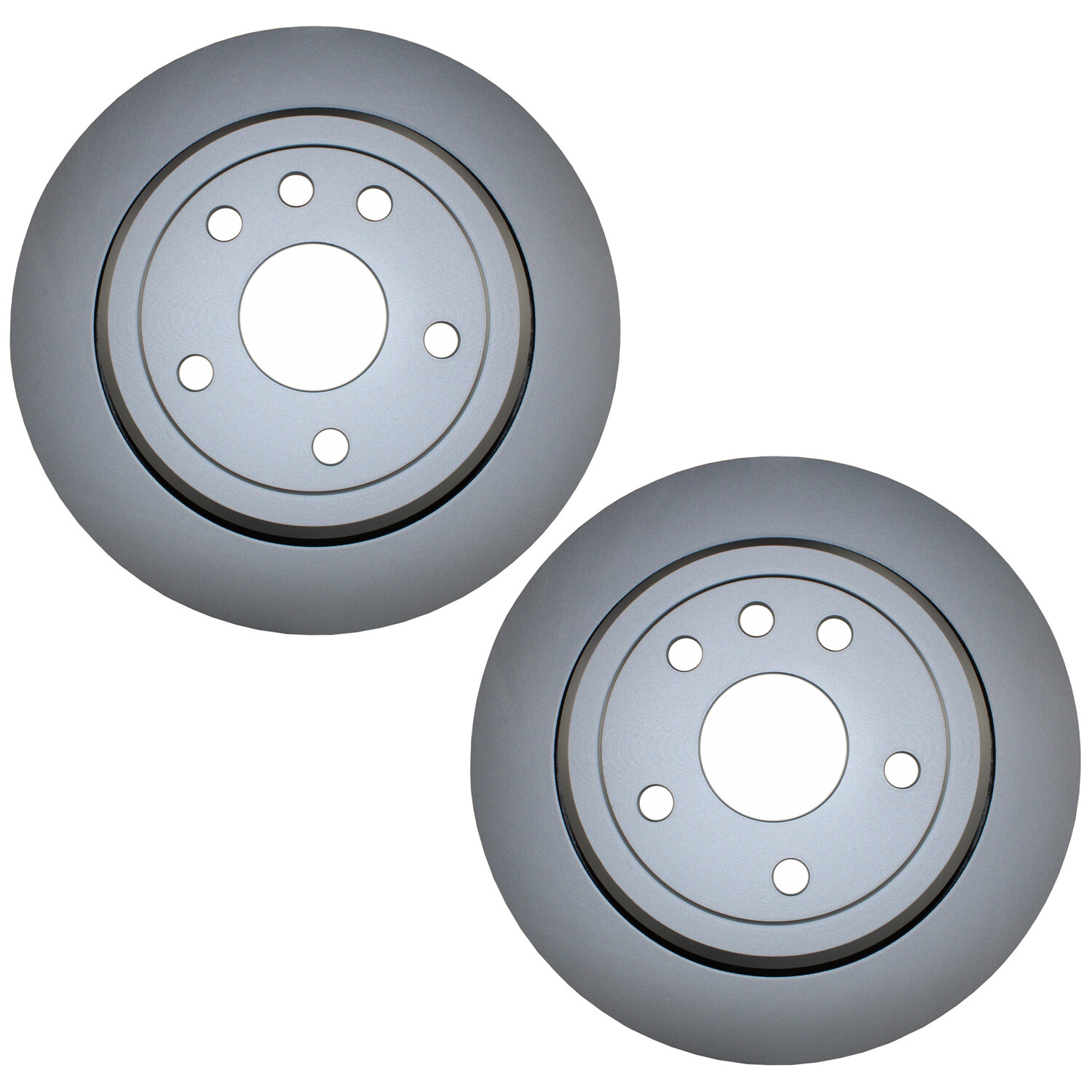 Bison Performance Pair Rear 330mm Coated Brake Rotors for Durango Grand ...