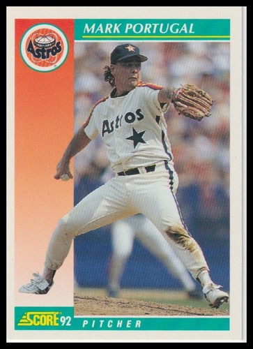 1992 Mark Portugal Score Baseball #243 Houston Astros | eBay