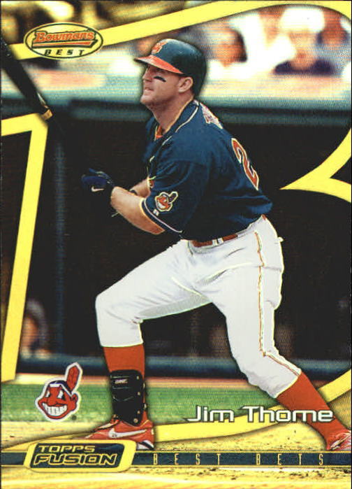 2001 Topps Fusion #136 Jim Thome BB | eBay