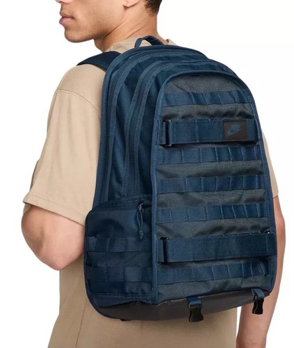 Nike RPM Backpack Gym Bag Motorcycle Military Skate Travel Navy Blue ...