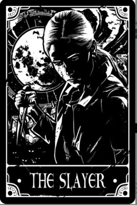 Petite Plaque décorative Buffy the vampire Slayer small tin sign Deadly ...