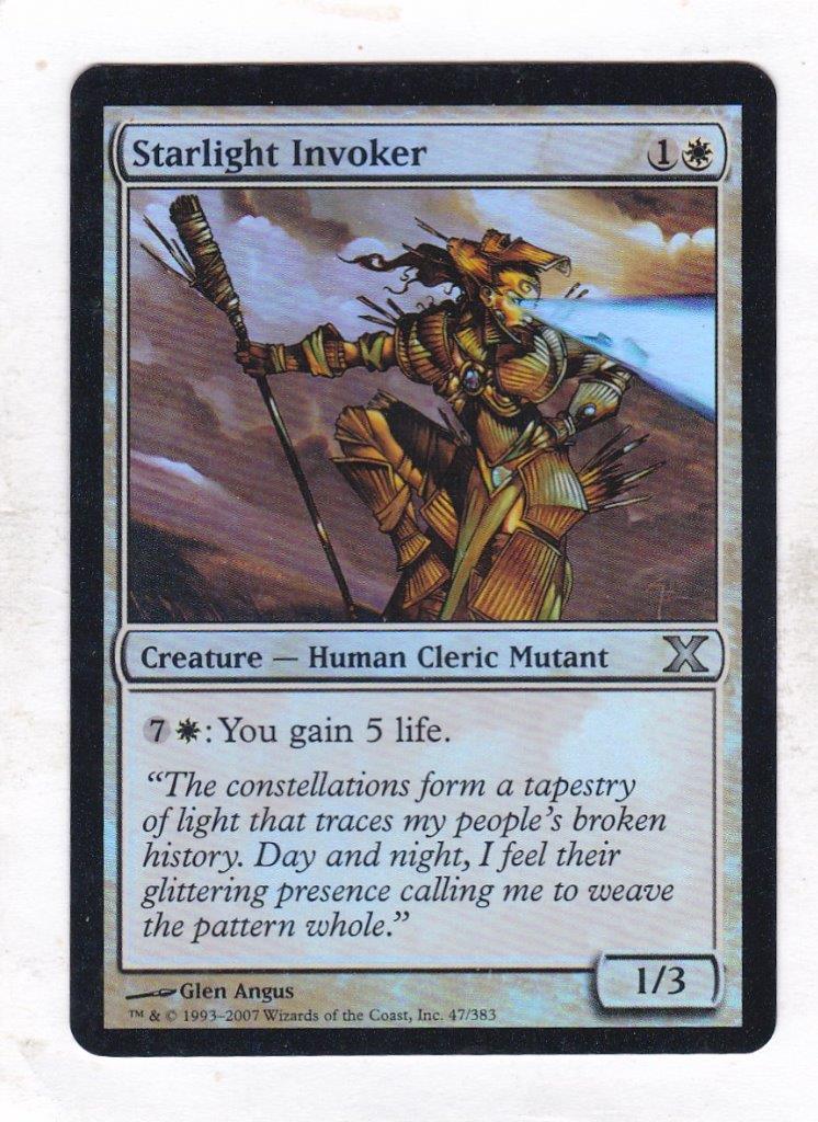Magic: MTG: 10th Edition: Foil: Starlight Invoker | eBay