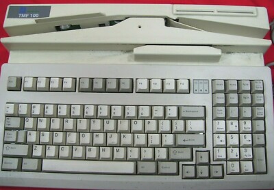 SMART CARD READER KEYBOARD OLIVETTI IMPACT TMF 100 TMF100 BEIGE | eBay ...
