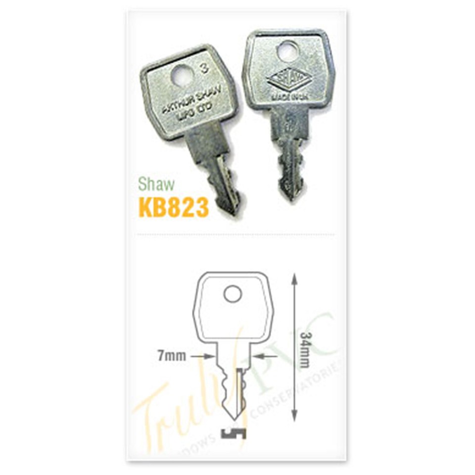 uPVC Window Handle Key Locking uPVC Frame WMS Cotswold Forma Shaw Era ...