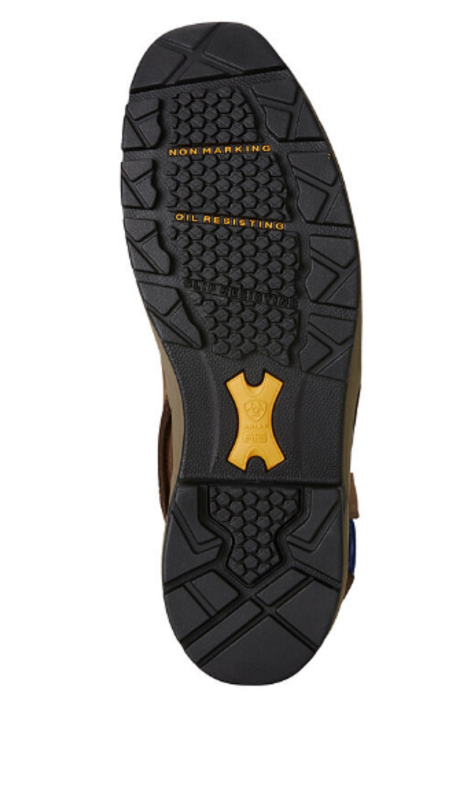 Ariat ' Mastergrip' Men's ESD Oil/Slip Resist. Comp Toe Pull On Boot ...