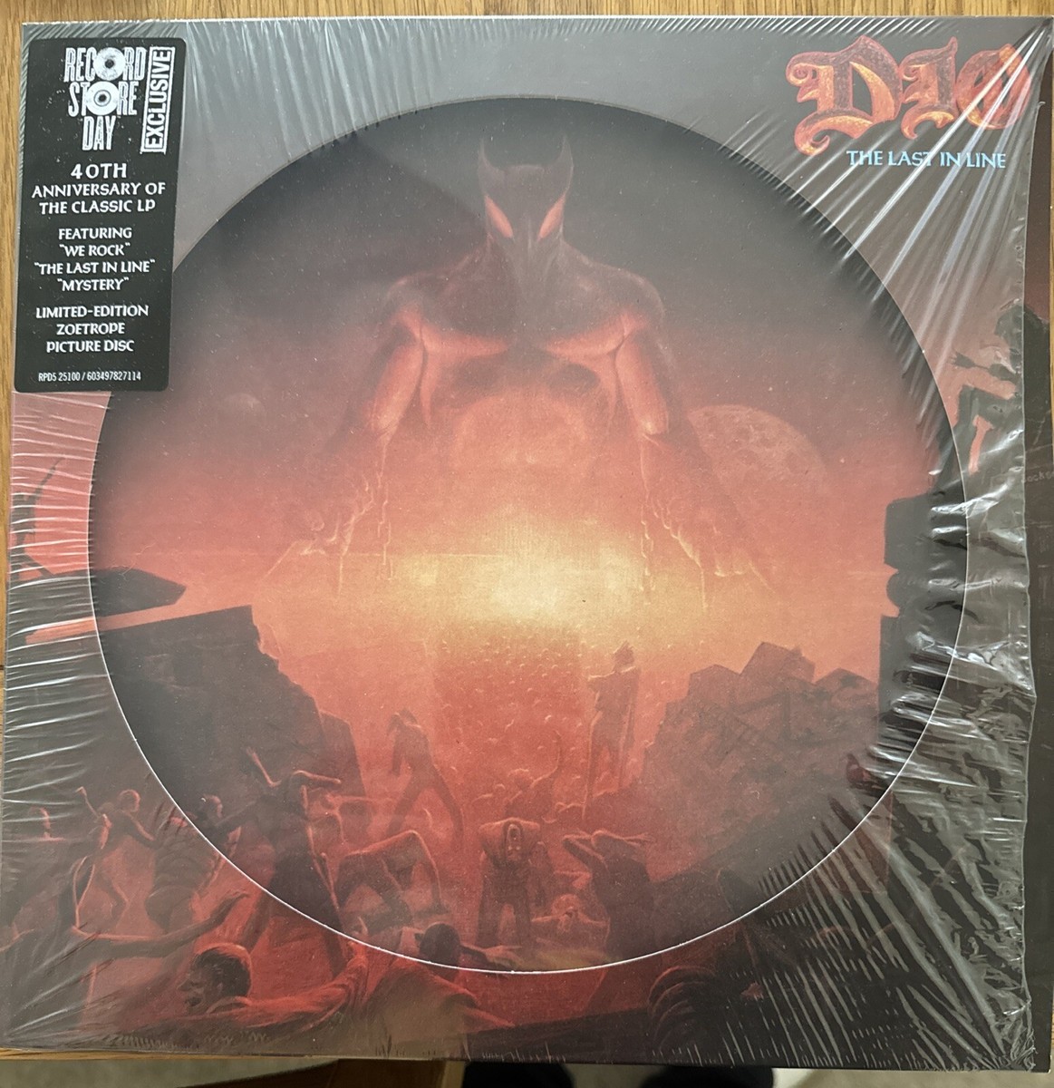 Last In Line Dio DIO: The Last In Line LP (no Picture Sleeve). Free