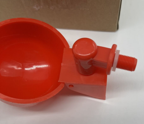 6 PCS Automatic Water Cups Poultry Drinker Waterer Chicken Duck Quail ...