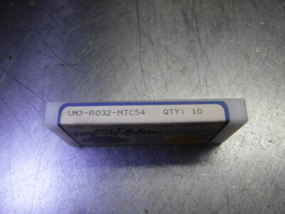 Mil-Tec Carbide Milling Inserts QTY10 UM3-R032-MTC54 (LOC553B) | eBay