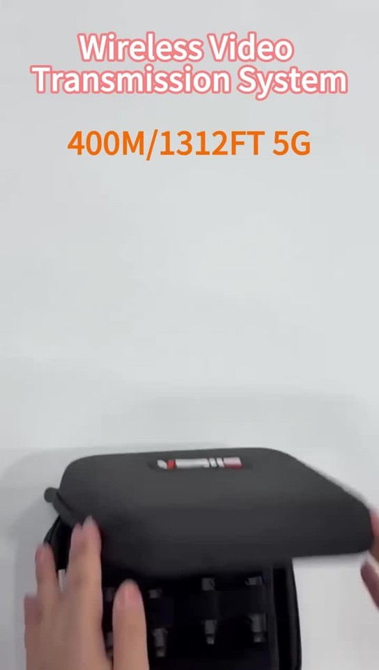 400m Wireless HDMI Video Transmitter Receiver Extender Support Battery ...