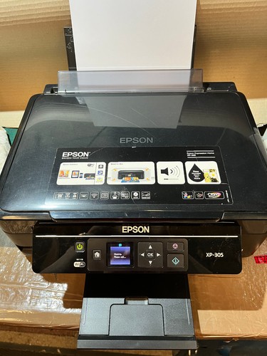 Epson Home Expression XP-305 Series All-in-one Scanner Printer - Used ...