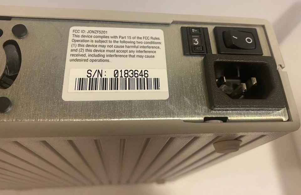 DP Dell External Hard Drive. Vintage 1980s W/ Connect Cables. Excellent ...