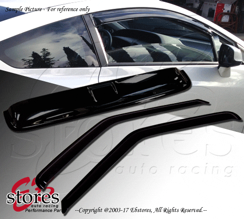 Vent Shade Outside Mount Window Visor Sunroof Type2 3pc GMC S15 S-15 ...