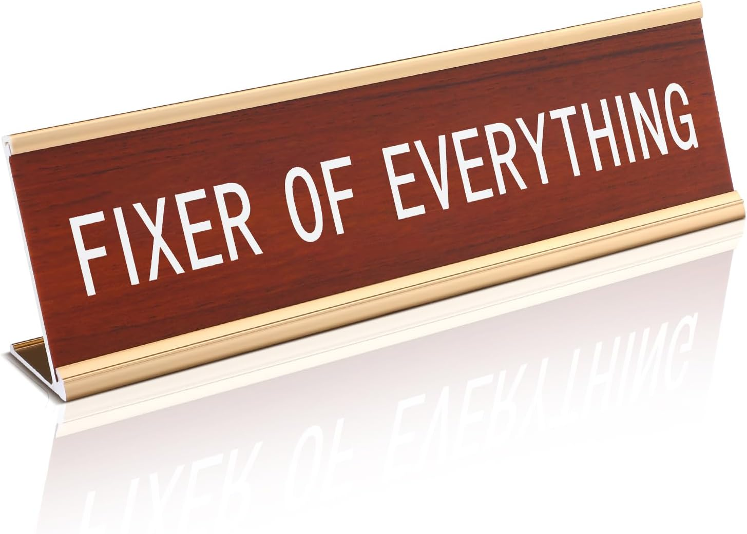 Funny Desk Signs for Office-Fixer of Everything-Fun Office Accessories ...
