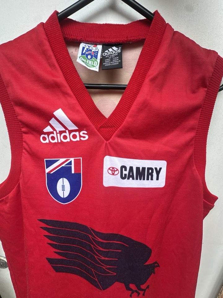 adelaide crows guernsey Match Worn Player Issue AFL Jumper Jersey MODRA ...