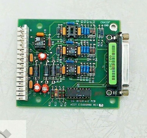 E15000990 / I.G. INTERFACE PCB ASSEMBLY REV 5 / VARIAN | eBay