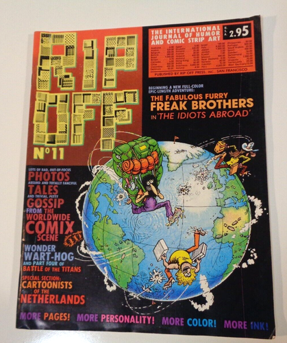 RIP OFF NO. 11 - INTERNATIONAL JOURNAL OF HUMOR & COMIC STRIP ART ...