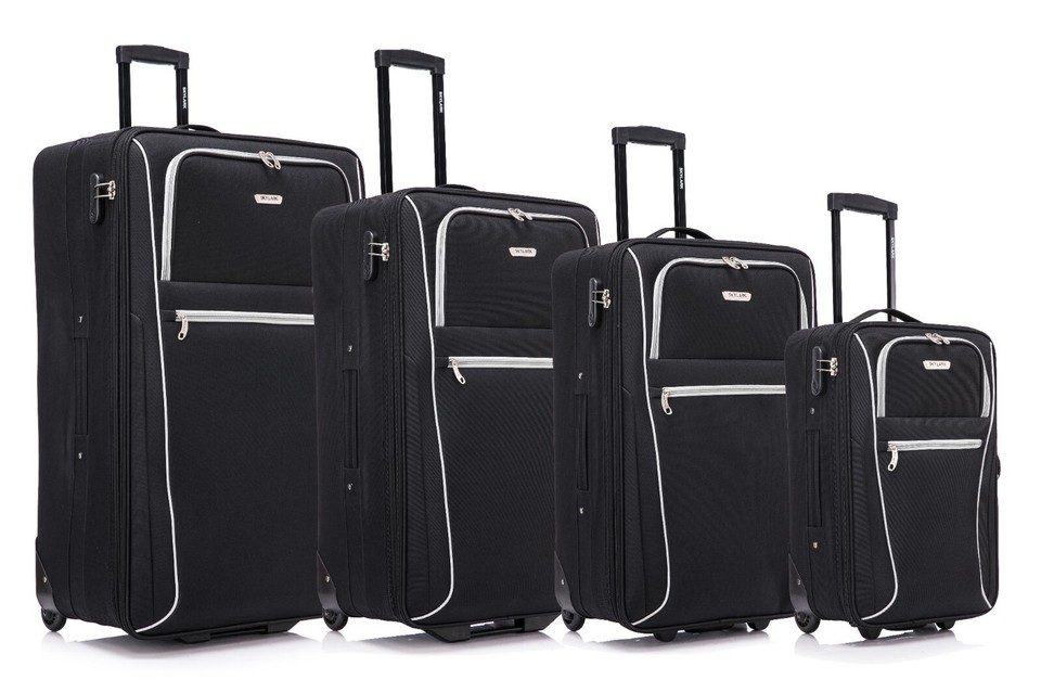 Large Suitcase & Medium Cabin Luggage XL Lightweight Suitcases ...