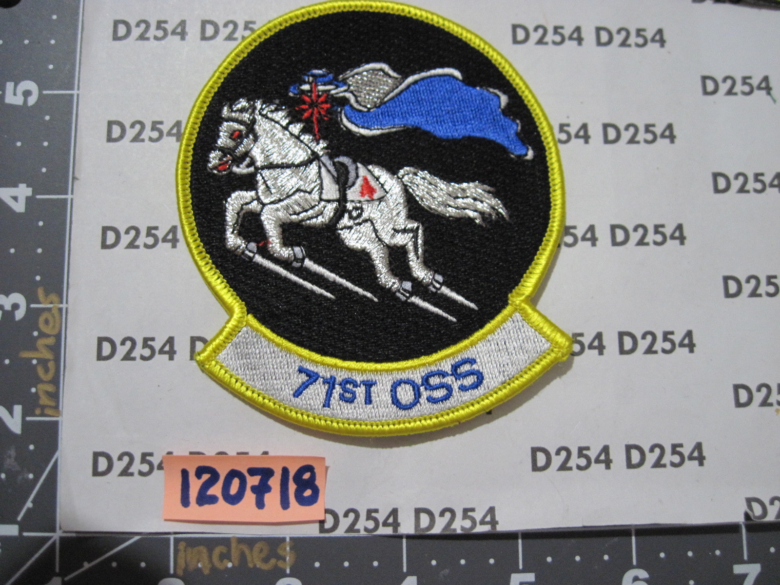 USAF AIR FORCE Squadron Patch 71st OSS OPERATIONAL SUPPORT Vance AFB ...