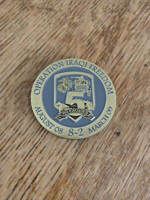 USMC CLB-5 Engineer Company OIF Coin | eBay