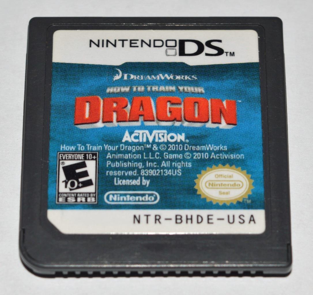HOW TO TRAIN YOUR DRAGON NINTENDO DS GAME 3DS 2DS LITE DSI XL ...