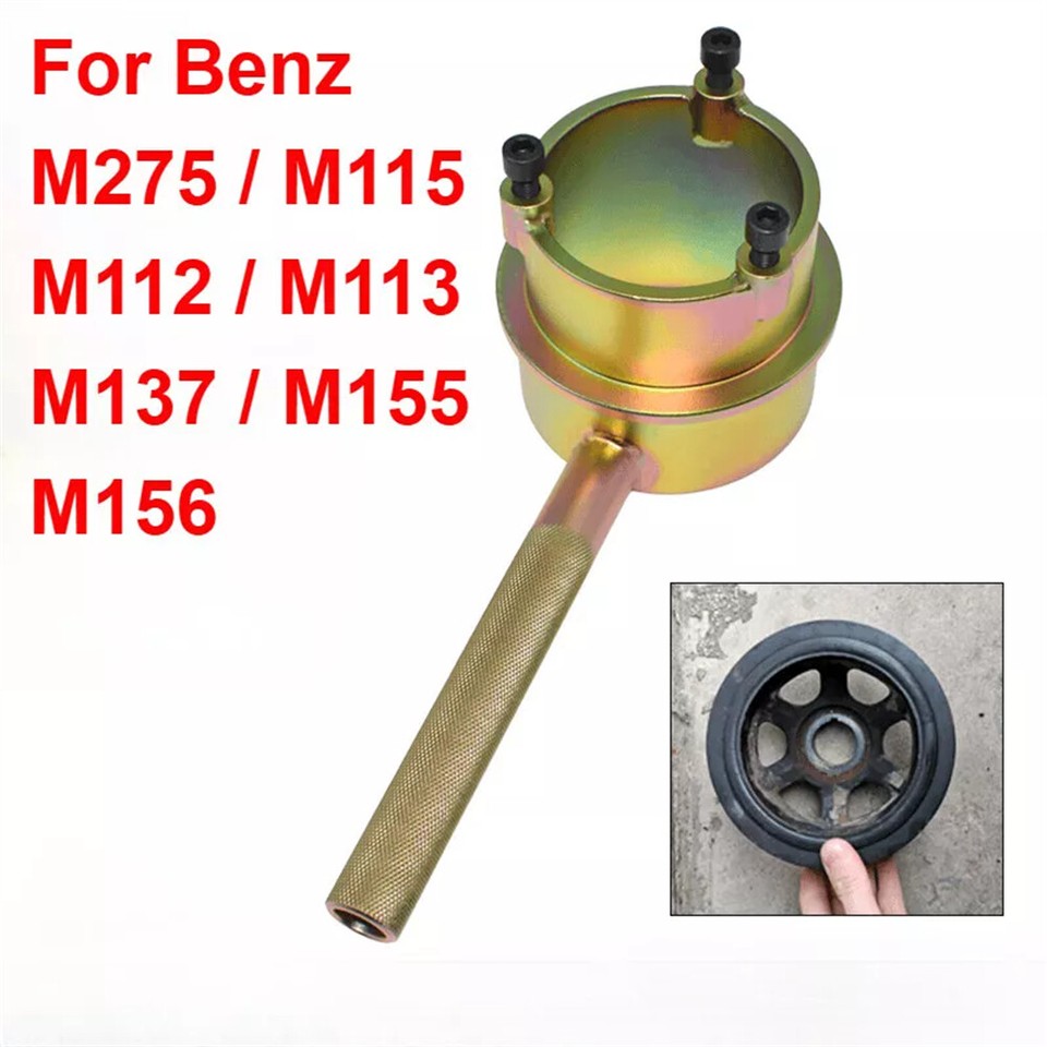Crankshaft Pulley Holding Tool Wrench for Benz M275/M115/M112/M113/M137 ...