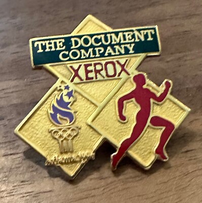 Atlanta 1996 Xerox Running Sports Pictogram Series Olympic Pin | eBay