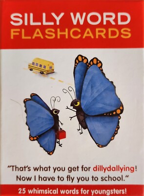 Silly Word Flashcards by Knock Knock - 25 cards Kids Games | eBay