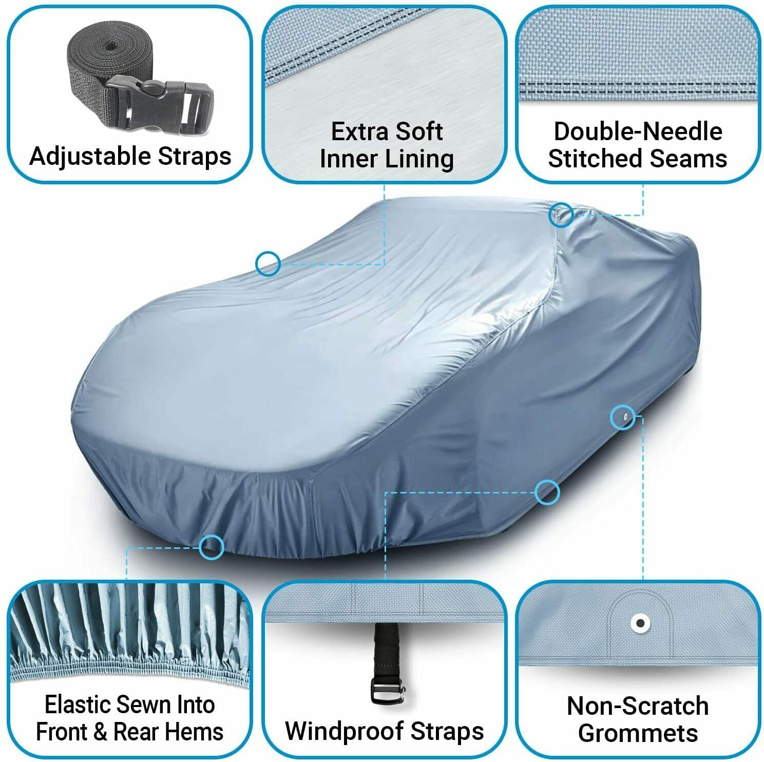 CAR COVER - Custom Fit Platinum Outdoor Weather Protection *Lifetime ...