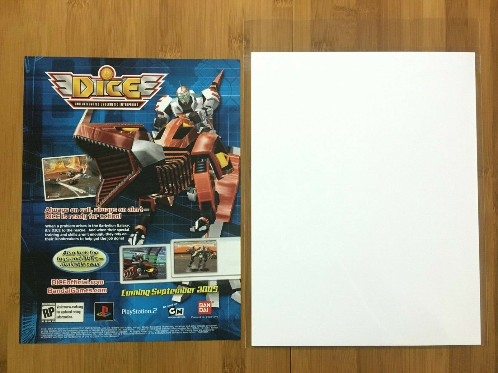 DICE DNA Integrated Cybernetic Enterprises PS2 2005 Vintage Print Ad ...
