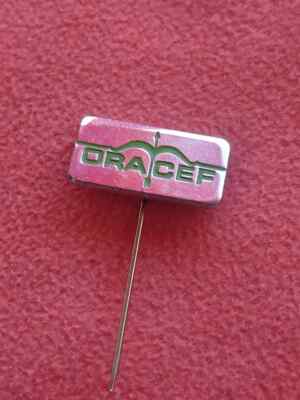 ORACEF - Medical, Drugs - vintage pin badge | eBay