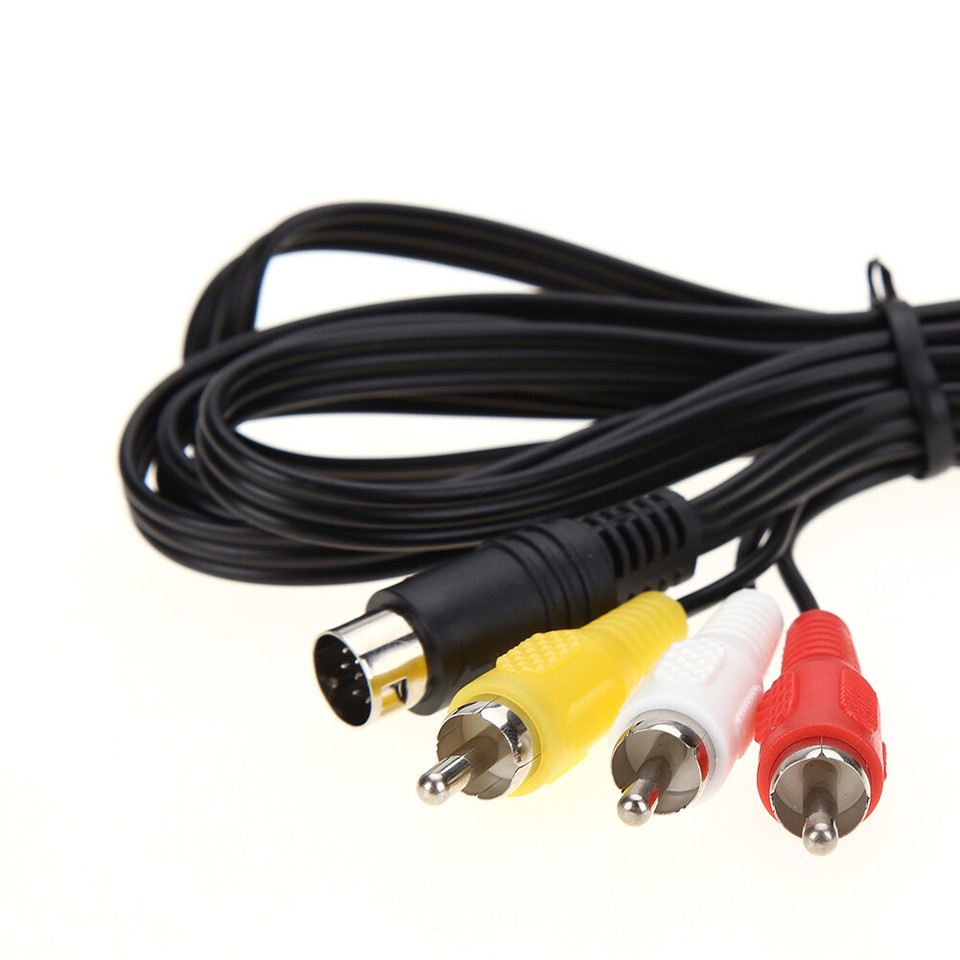 AV Cable RCA Connection Cord 3RCA Cord for Sega Genesis 2 & 3 | eBay.de