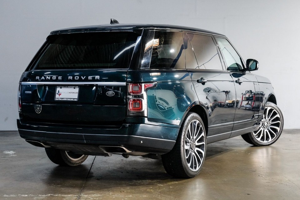 2019 Land Rover Range Rover 5.0L V8 Supercharged BRITISH RACING GREEN ...
