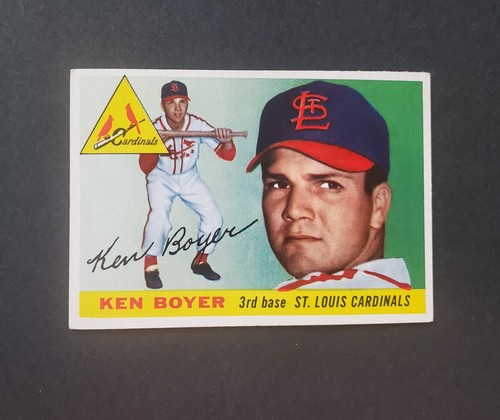 Beautiful 1955 Topps Set-Break #125 Ken Boyer ROOKIE CARD - $250.00 ...
