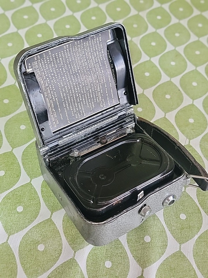 Vintage Pathescope H Mechanical Wind Up Cine Camera 1950s In Case | eBay UK