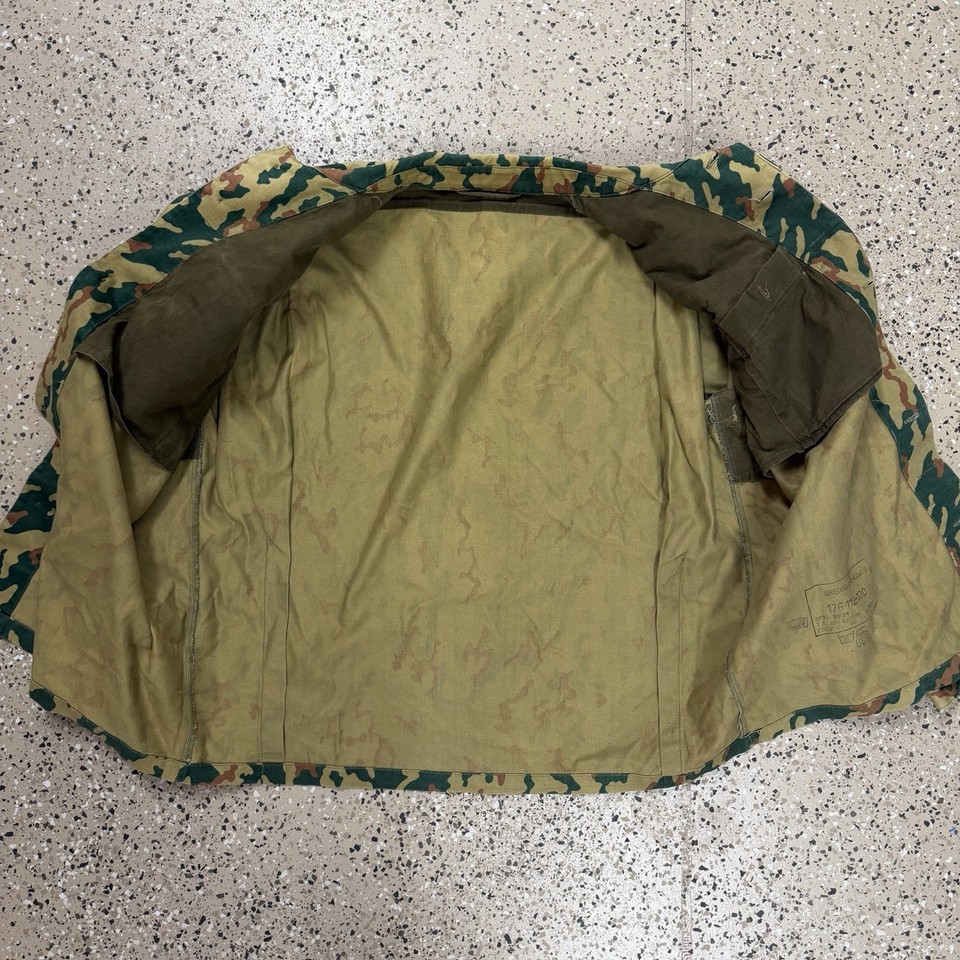 Vintage Genuine Russian Army SF Spetsnaz VSR 93 Woodland Camo Combat ...