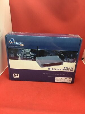 AirLink 101 - 802.11G Wireless Router - AR325W - 54 Mbps | eBay
