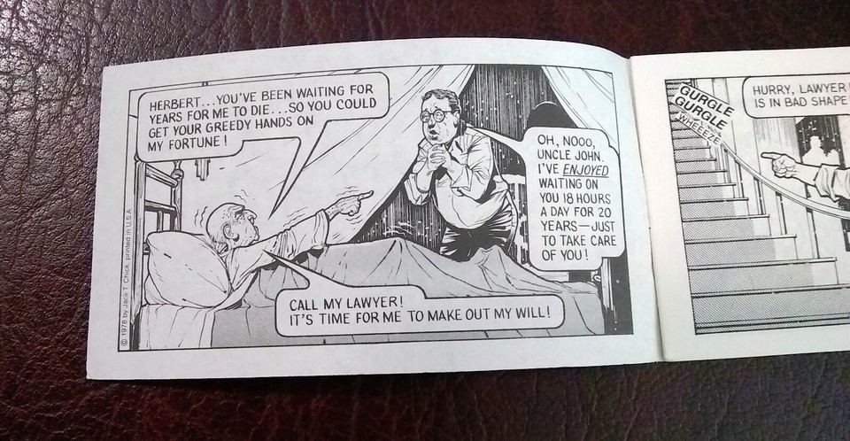VINTAGE CHICK TRACT HOW TO GET RICH AND KEEP IT Jack Chick Publications ...