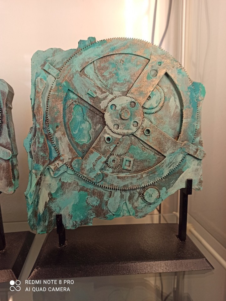 Ancient Antikythera Mechanism Replica With Stand Ancient Artefact Ebay