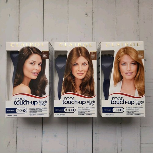 Clairol Nice'n Easy Root Touch-Up Permanent Root Color. Choose your ...