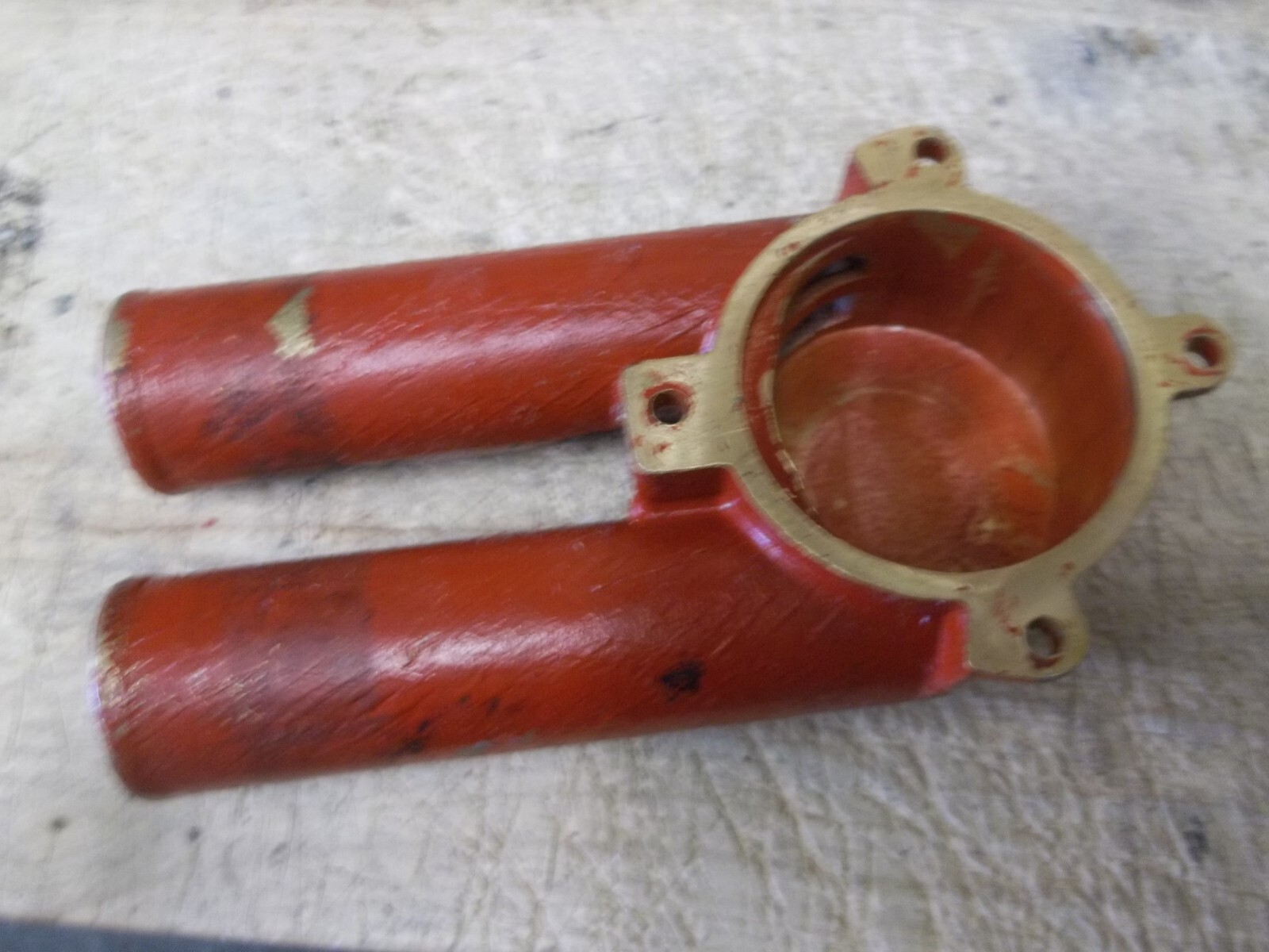 ALL METAL Raw Water Sea Pump Impeller Housing 3858115 volvo penta 4.3 5 ...