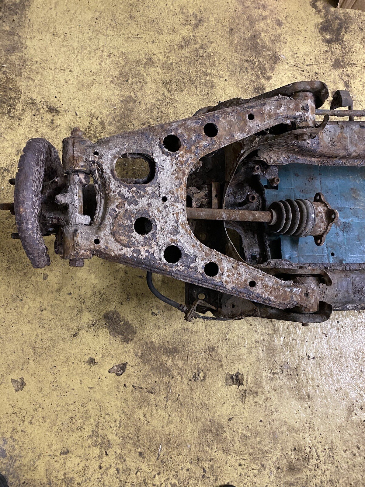 MAZDA MX5 MK1 1989-1998 REAR SUBFRAME WITH DRIVESHAFTS WISHBONES ARMS ...